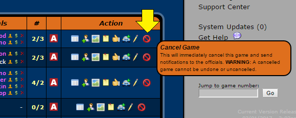 How to make a cancelled game billable (or payable)? – HorizonWebRef.com ...